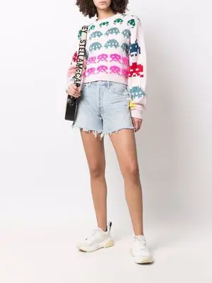 Stella McCartney Pacman-intarsia Knitted Jumper