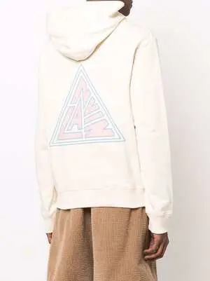 LANVIN Logo Print Hoodie
