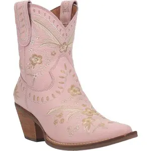 DINGO Primrose Western Boots - Pink