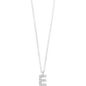 Bony Levy Bony Levy Icon Diamond Initial Pendant Necklace 18k White Gold - E