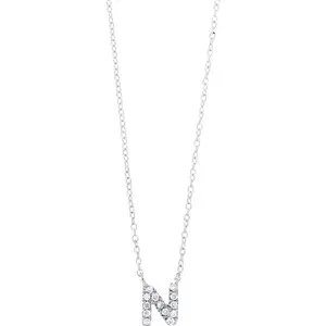 Bony Levy Bony Levy Icon Diamond Initial Pendant Necklace 18k White Gold - N