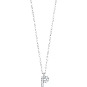 Bony Levy Bony Levy Icon Diamond Initial Pendant Necklace 18k White Gold - P