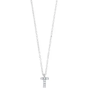 Bony Levy Bony Levy Icon Diamond Initial Pendant Necklace 18k White Gold - T