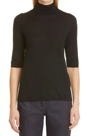 Max Mara Virgin Wool Turtleneck Sweater