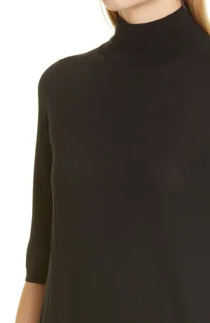 Max Mara Virgin Wool Turtleneck Sweater
