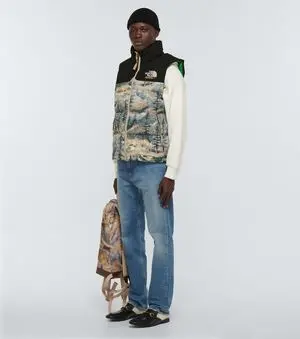 Gucci The North Face X Floral Down Vest