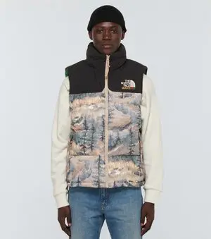 Gucci The North Face X Floral Down Vest