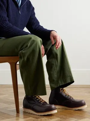 Red Wing 8847 Classic Moc Leather Boots - Brown