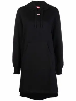 DIESEL® D-ilse Cotton Hoodie Dress