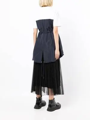 Alexander McQueen Asymmetric Drawstring Top