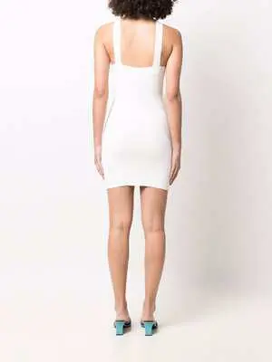 P.a.r.o.s.h Crossover-strap Fitted Mini Dress