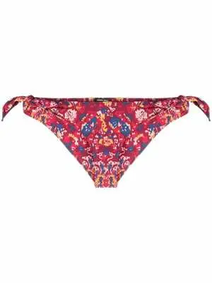 MARANT ETOILE Floral-print Bikini Bottoms