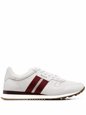 Bally Astel Striped Sneakers - White