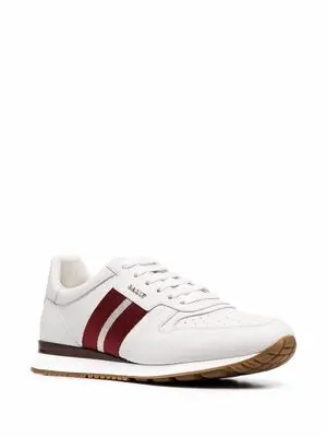Bally Astel Striped Sneakers - White