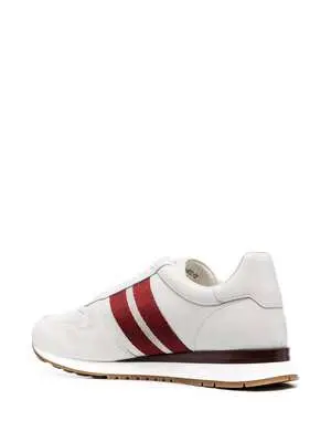 Bally Astel Striped Sneakers - White