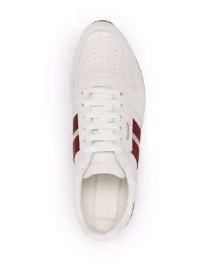 Bally Astel Striped Sneakers - White