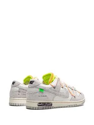 Nike X Off White Dunk Low Lot Sneakers - Neutrals