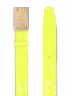 Dolce & Gabbana Logo Plaque Belt