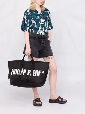 Philipp Plein Logo-print Tote Bag