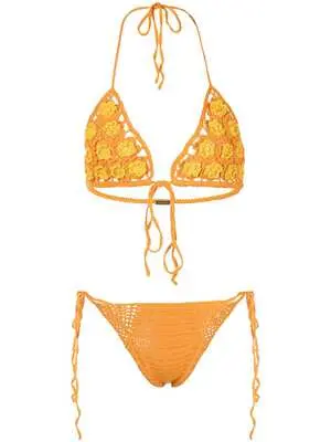 Cult Gaia Alivia Bikini Bottom - Gold
