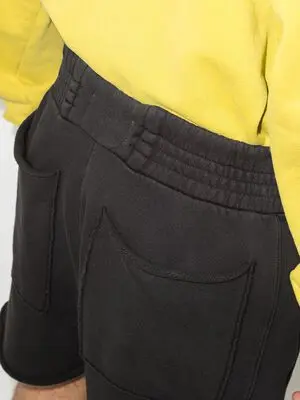 LES TIEN Yacht Drawstring-waist Track Shorts - Grey