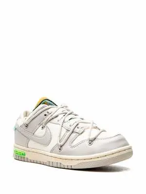 Nike X Off White X Off-white Dunk Low Lot 42 Sneakers