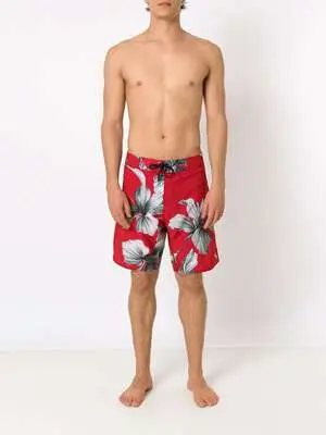 OSKLEN Floral-print Swim Shorts