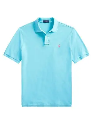 Polo Ralph Lauren Logo Cotton Slim-fit Polo Shirt French Turtle