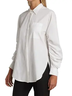 3.1 Phillip Lim Gathered Sleeve Blouse