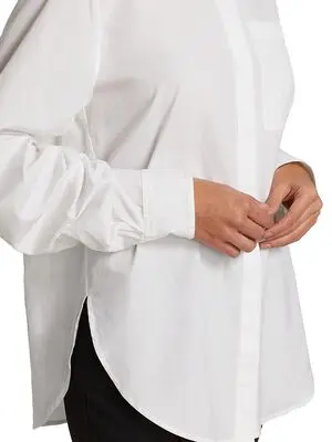 3.1 Phillip Lim Gathered Sleeve Blouse
