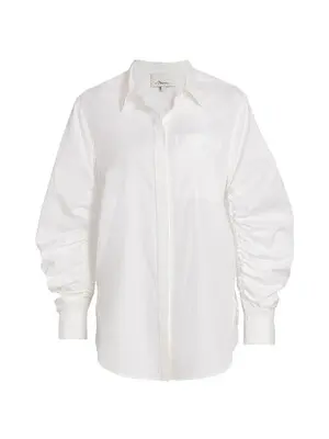 3.1 Phillip Lim Gathered Sleeve Blouse