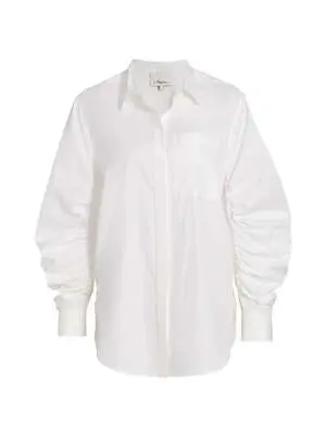3.1 Phillip Lim Gathered Sleeve Blouse