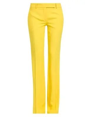 Alexander McQueen Narrow Bootcut Trousers Bright Yellow