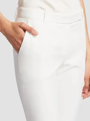 Alexander McQueen Narrow Bootcut Trousers - Ivory