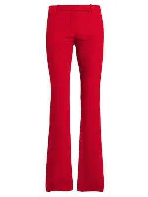 Alexander McQueen Narrow Bootcut Trousers Red