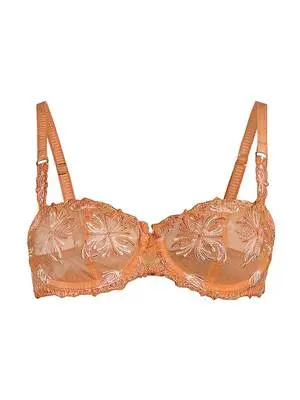 Chantelle Champs Elysses Lace Unlined Demi Bra Spice Rose