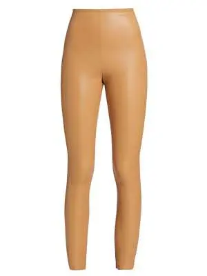 Commando Faux Leather Leggings Camel