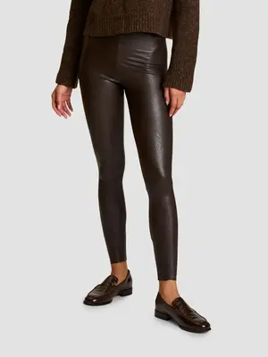 Commando Faux Leather Leggings Espresso