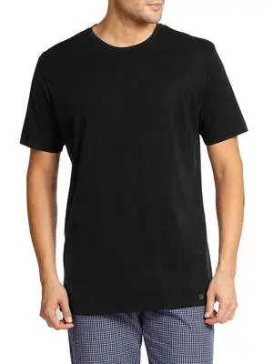 Hanro Night & Day Crewneck Tee Black