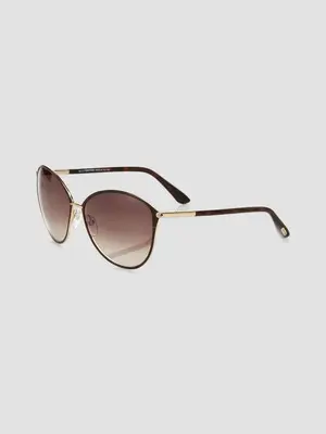 TOM FORD Penelope Cat-eye Sunglasses - Tortoise