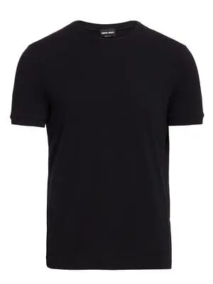 Giorgio Armani Basic Crewneck Tee Black