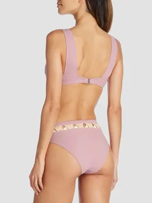 VALIMARE Como Pleated Bikini Top