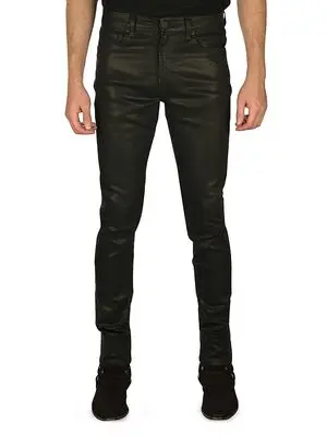 Monfrère Greyson Skinny Jeans Coated Malachite