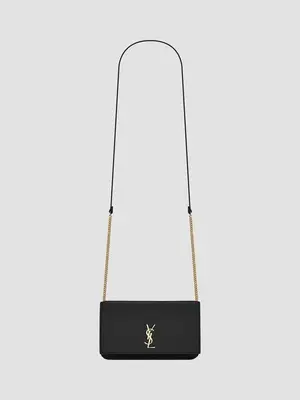 Saint Laurent College Shoulder Bag - Black