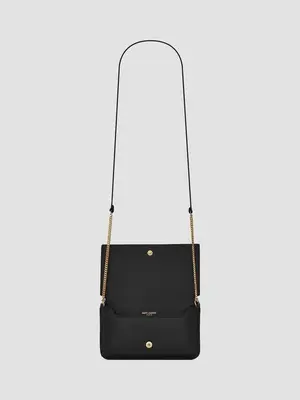 Saint Laurent College Shoulder Bag - Black