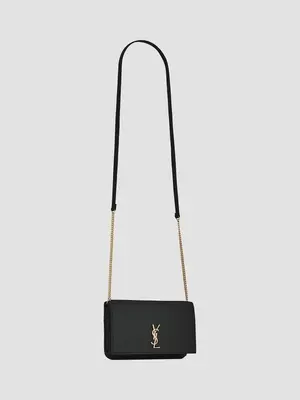 Saint Laurent College Shoulder Bag - Black