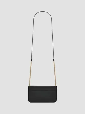 Saint Laurent College Shoulder Bag - Black