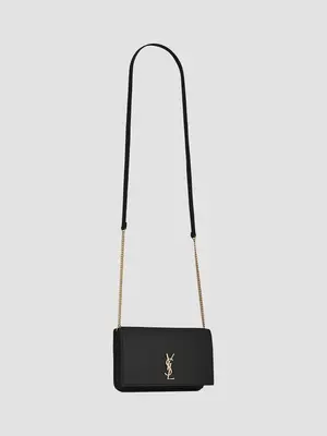 Saint Laurent College Shoulder Bag - Black