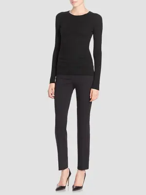 Theory Mirzi Refined Merino Wool Sweater