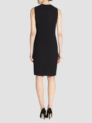 Akris Architecture Collection Double-face Wool Dress